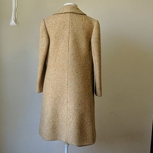 Vintage | Jackets & Coats | Vintage Tweed 6s Lined Long Pea Coat | Poshmark